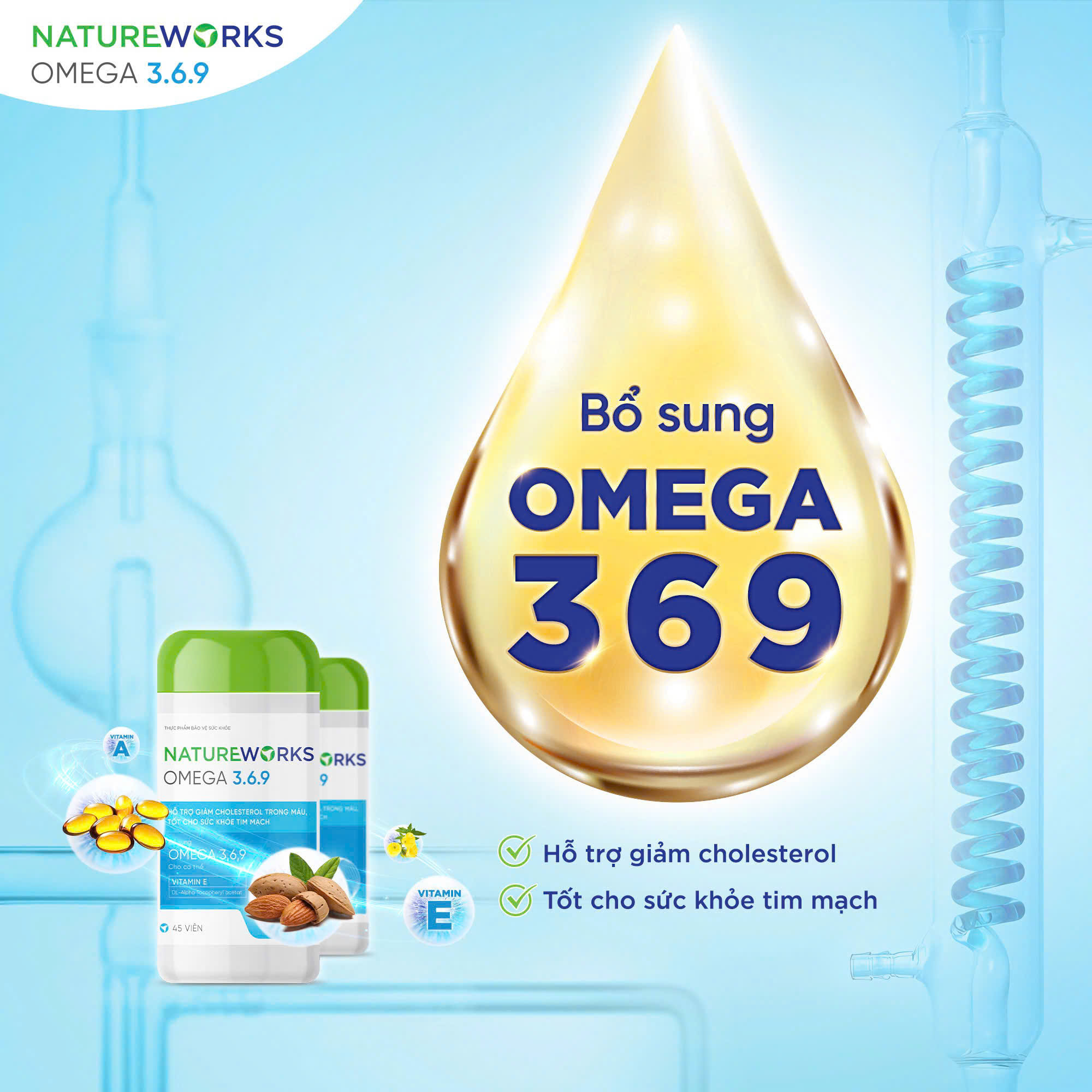 Viên Uống Omega 369 – Bí Quyết Bảo Vệ Tim Mạch