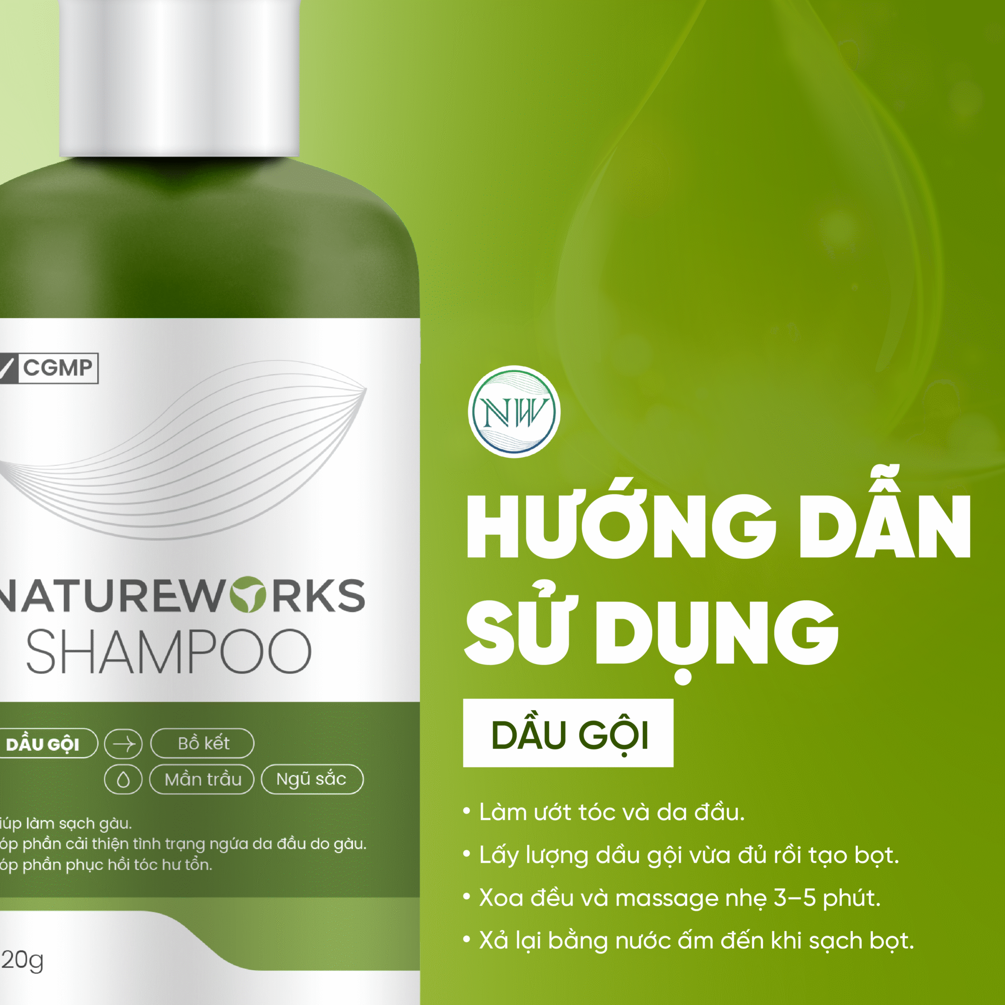 Dầu Gội NatureWorks 320g - NatureWorks