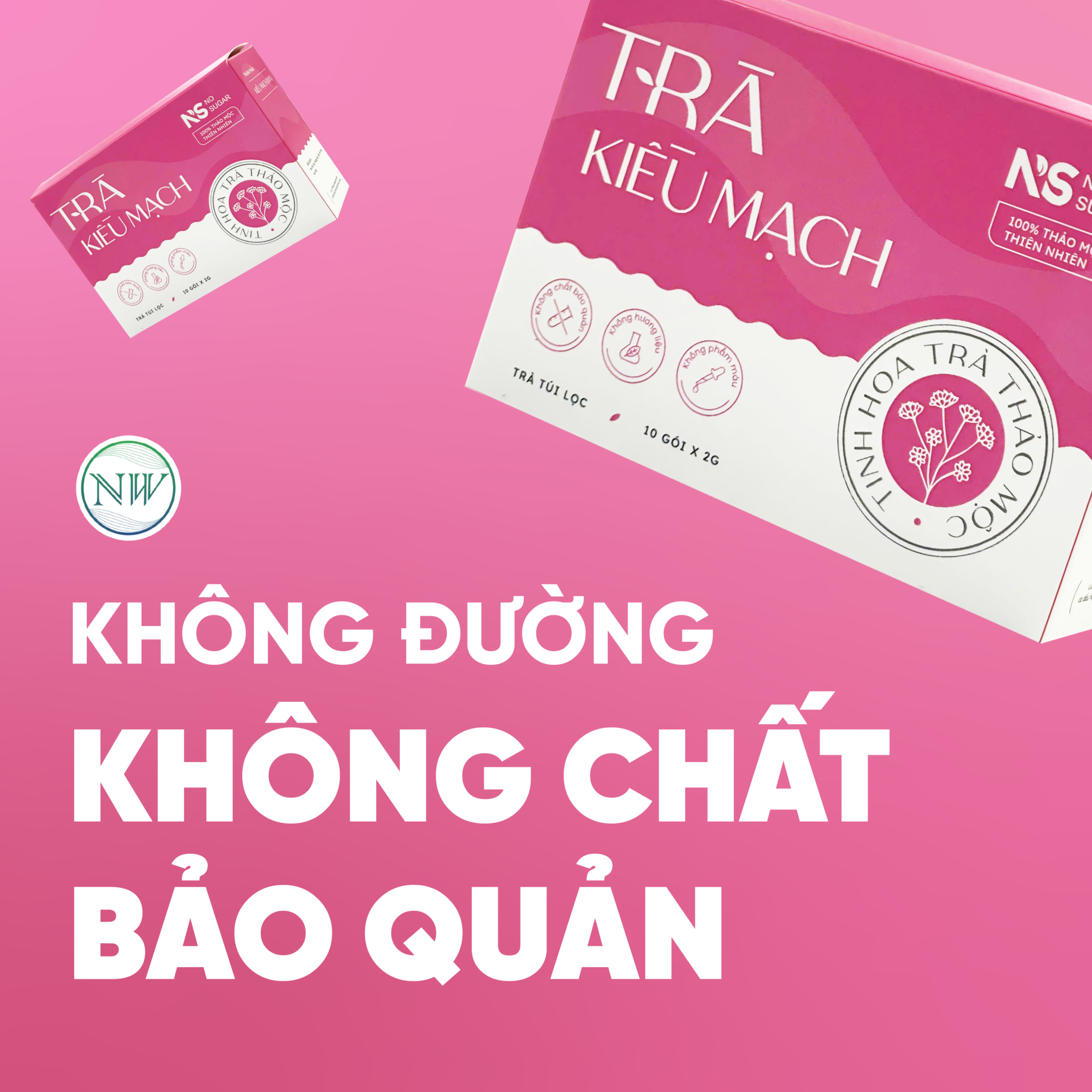 Trà Thảo Mộc Kiều Mạch NatureWorks Hộp 10 Gói - NatureWorks